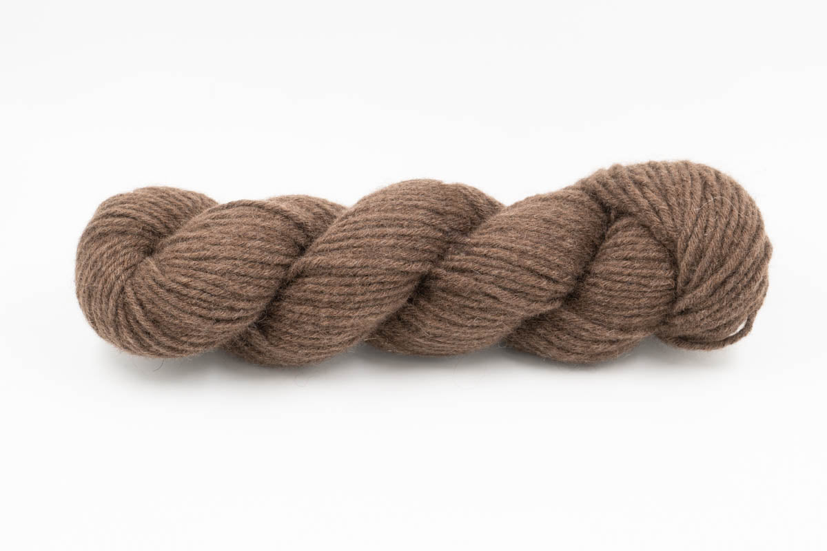 Baby Yak Wool Yarn - Undyed Milk Chocolate Brown - Bulky – ULA+LIA