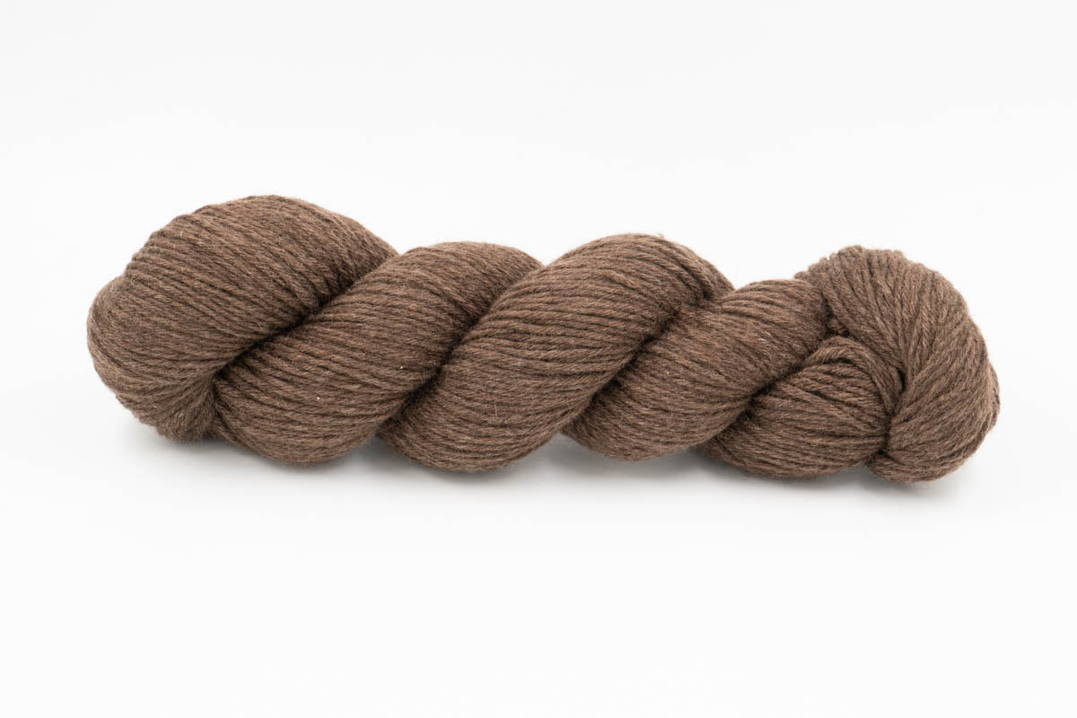 Baby Yak Wool Yarn - Undyed Milk Chocolate Brown - DK – ULA+LIA