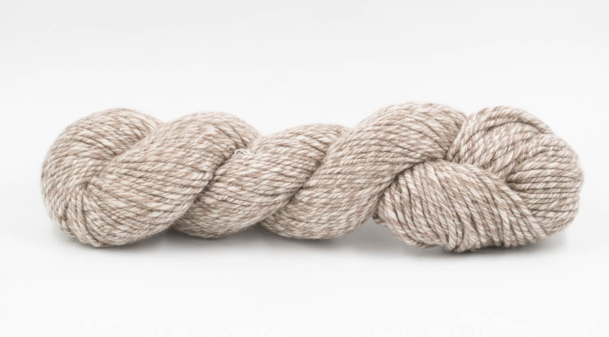 Cashmere Yarn - Undyed Marled Cream/Warm Gray - Bulky – ULA+LIA